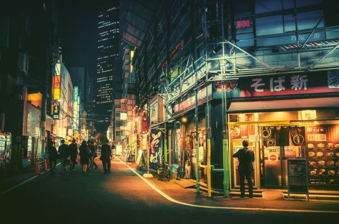 Tokio bei Nacht - Trendomat.com