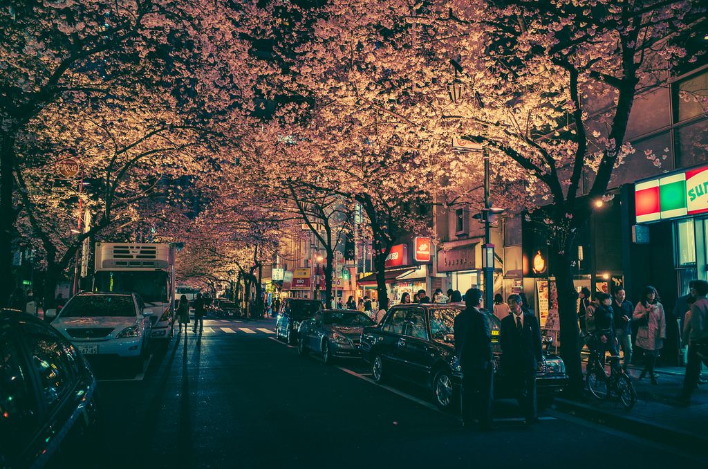 Tokio bei Nacht - Trendomat.com