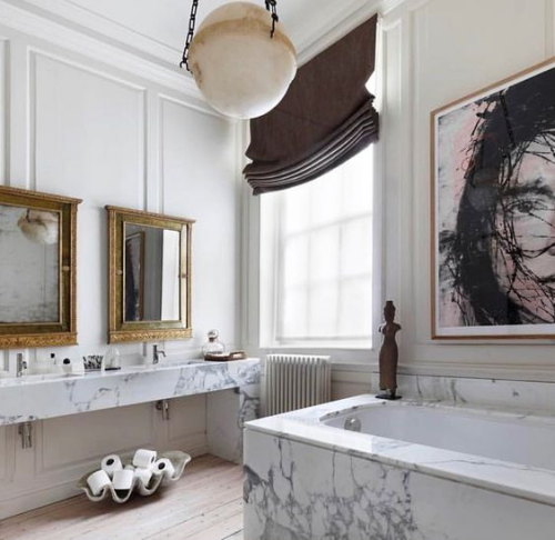 Marmor bringt hohe Ästhetik ins luxuriöse Badezimmer - Trendomat.com
