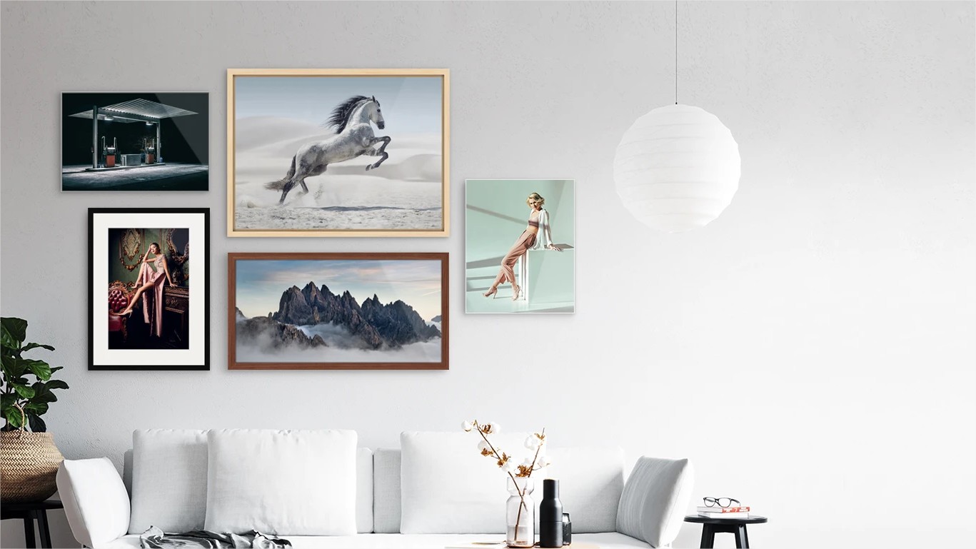 Die transformative Kraft der Bilderrahmung in modernen Innenräumen ...